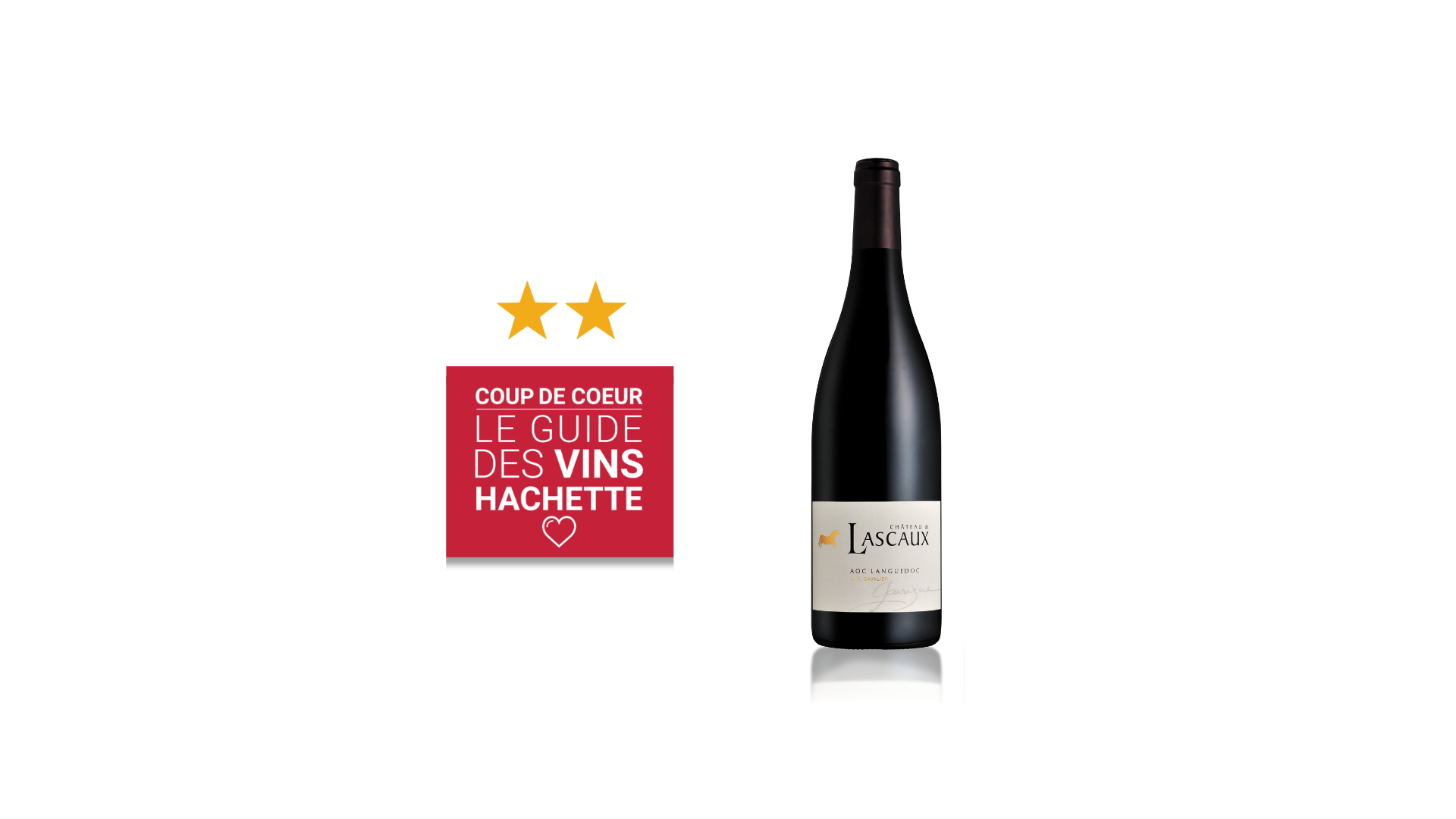 Garrigue rouge "Coup de Cœur" du Guide Hachette - Château de Lascaux